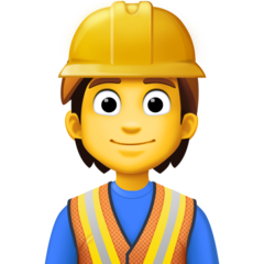 👷 Construction Worker Emoji