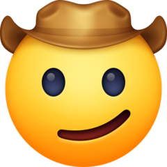 🤠 Face with Cowboy Hat Emoji