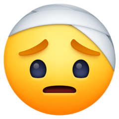 🤕 Face with Head-Bandage Emoji