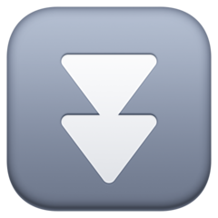⏬ Black Down-Pointing Double Triangle Emoji