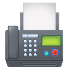 📠 Fax Machine Emoji
