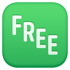 🆓 Squared Free Emoji