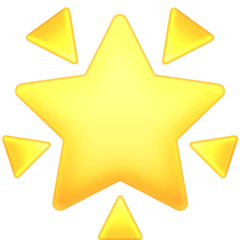 🌟 Glowing Star Emoji