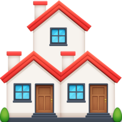 🏘️ House Buildings Emoji