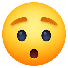 Hushed Face Emoji | Emoji Hushed Face Meaning