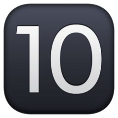 🔟 Keycap Ten Emoji