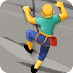 🧗‍♂️ Man Climbing Emoji