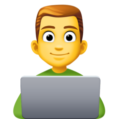 👨‍💻 Man Technologist Emoji