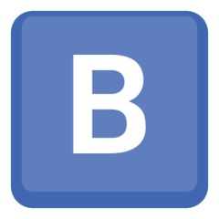 Regional Indicator Symbol Letter B Emoji