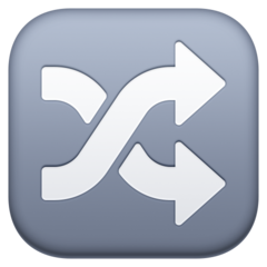 🔀 Twisted Rightwards Arrows Emoji