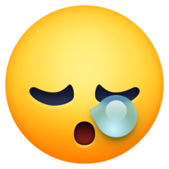 Sleepy Face Emoji | Emoji Sleepy Face Meaning