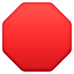 🛑 Stop Sign Emoji