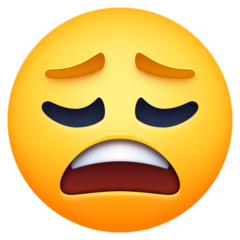 Weary Face Emoji | Emoji Weary Face Meaning
