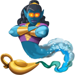 🧞‍♀️ Woman Genie Emoji