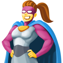 🦸‍♀️ Woman Superhero Emoji