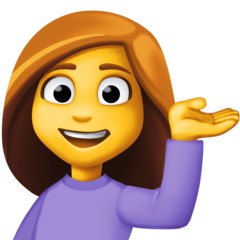 💁‍♀️ Woman Tipping Hand Emoji