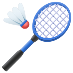 🏸 Badminton Racquet and Shuttlecock Emoji