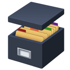 🗃️ Card File Box Emoji