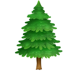 🌲 Evergreen Tree Emoji