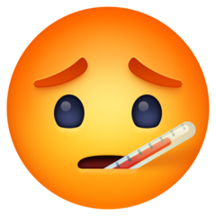 🤒 Face with Thermometer Emoji