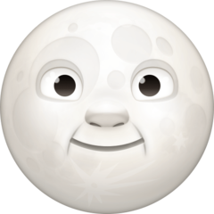 🌝 Full Moon with Face Emoji