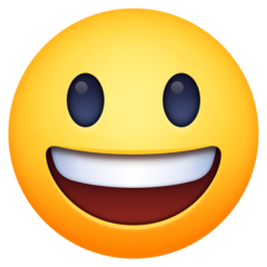 😃 Smiling Face with Open Mouth Emoji