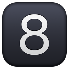 8️⃣ Keycap Digit Eight Emoji