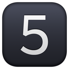 5️⃣ Keycap Digit Five Emoji