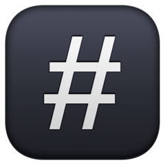 #️⃣ Keycap Number Sign Emoji