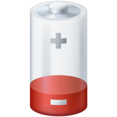 🪫 Low Battery Emoji