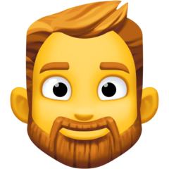 🧔‍♂️ Man: Beard Emoji