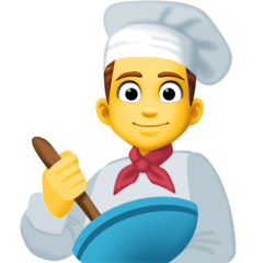 👨‍🍳 Man Cook Emoji