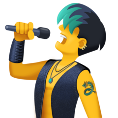 Man Singer Emoji | Emoji Man Singer Meaning