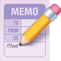 📝 Memo Emoji