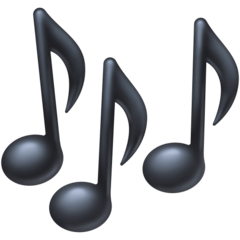 🎶 Multiple Musical Notes Emoji