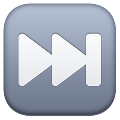 ⏭️ Black Right-Pointing Double Triangle with Vertical Bar Emoji