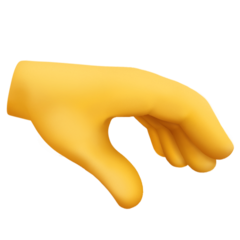 🫳 Palm Down Hand Emoji