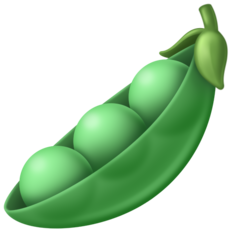 Pea Pod Emoji