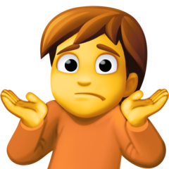 Person Shrugging Emoji | Emoji Person Shrugging Meaning