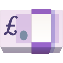 💷 Banknote with Pound Sign Emoji