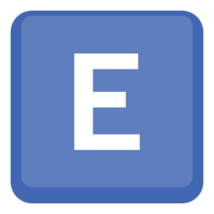 Regional Indicator Symbol Letter E Emoji