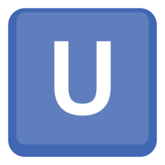 Regional Indicator Symbol Letter U Emoji