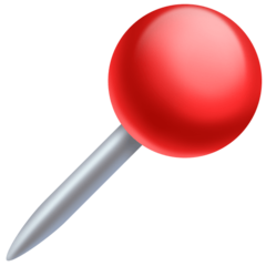 📍 Round Pushpin Emoji