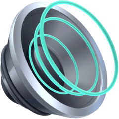 🔊 Speaker with Three Sound Waves Emoji