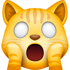 🙀 Weary Cat Face Emoji
