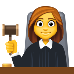 Woman Judge Emoji | Emoji Woman Judge Meaning