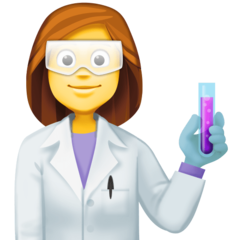 Woman Scientist Emoji | Emoji Woman Scientist Meaning