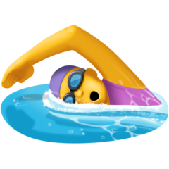 🏊‍♀️ Woman Swimming Emoji