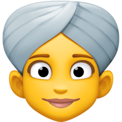 👳‍♀️ Woman Wearing Turban Emoji