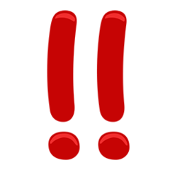 ‼️ Double Exclamation Mark Emoji